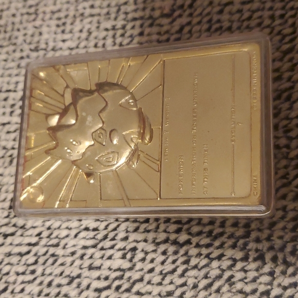 Pokemon | Other | Set Of 5 999 Pokemon Gold Plated Cards | Poshmark
